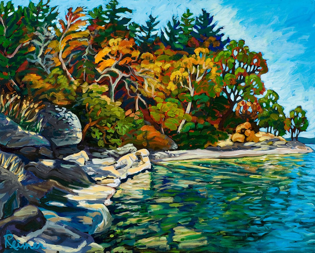 Late Afternoon at Yellow Point (SOLD) - Christine Reimer Christine Reimer