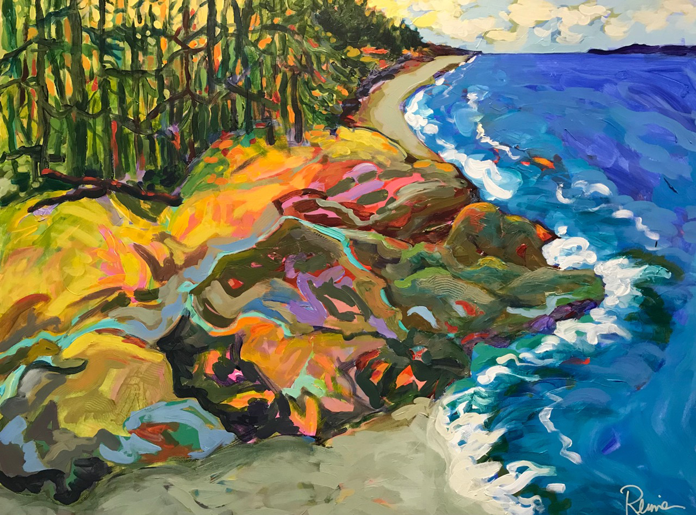 Beach & Trees - Christine Reimer Christine Reimer